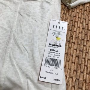 Elle | Tops | Elle Top White Animal Print S | Poshmark